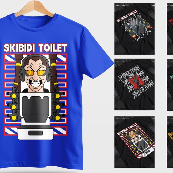 Skibidi Toilet Svg - Etsy