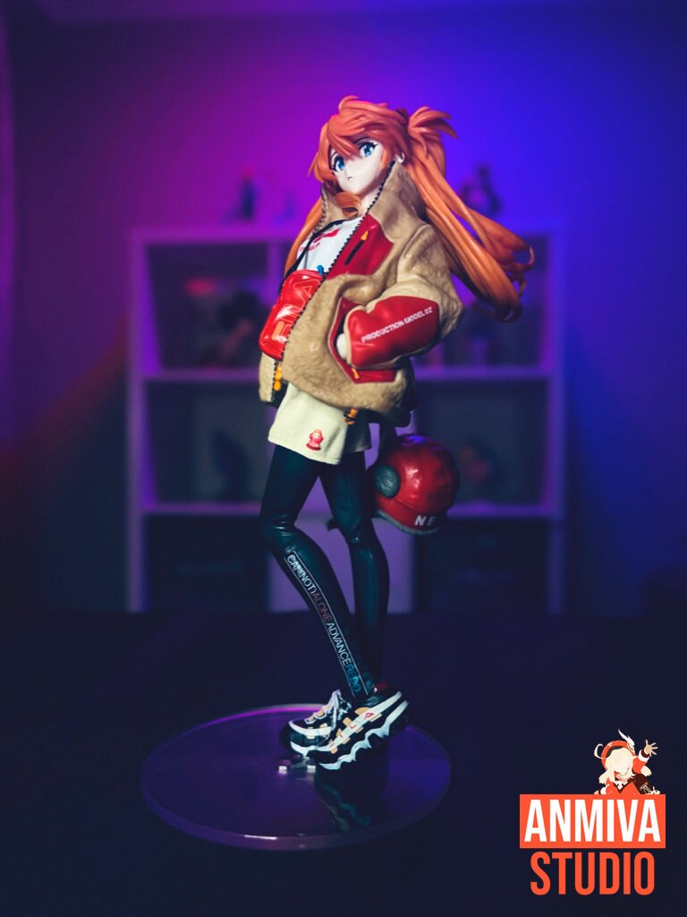 Asuka Langley Evangelion Anime Figure Action Figure Neon Genesis ...