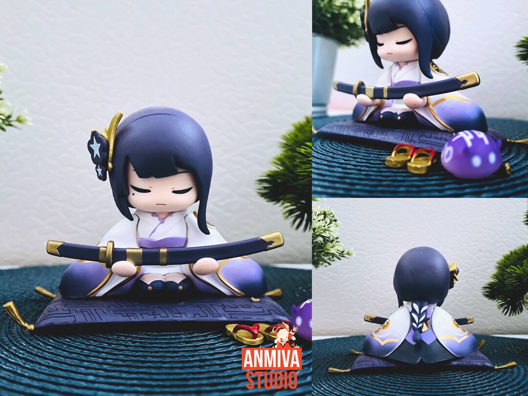 Raiden Shogun Figure Genshin Impact Genshin Figure Anime Figure Action ...