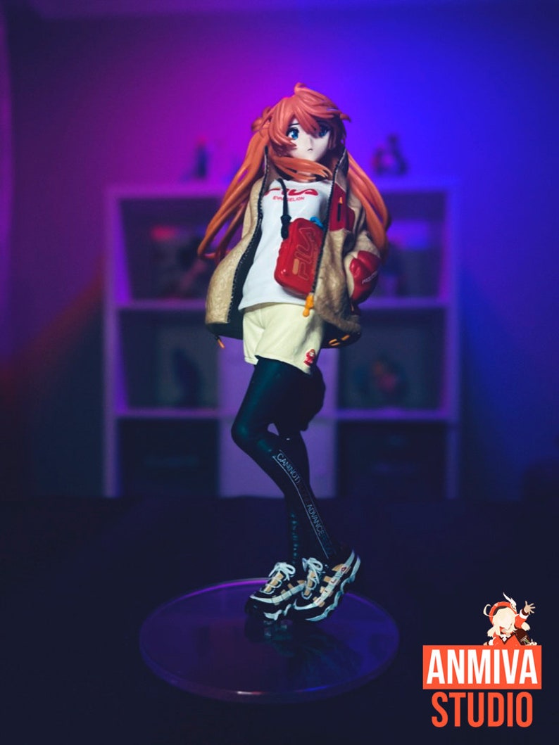 Asuka Langley Evangelion Anime Figure Action Figure Neon Genesis ...
