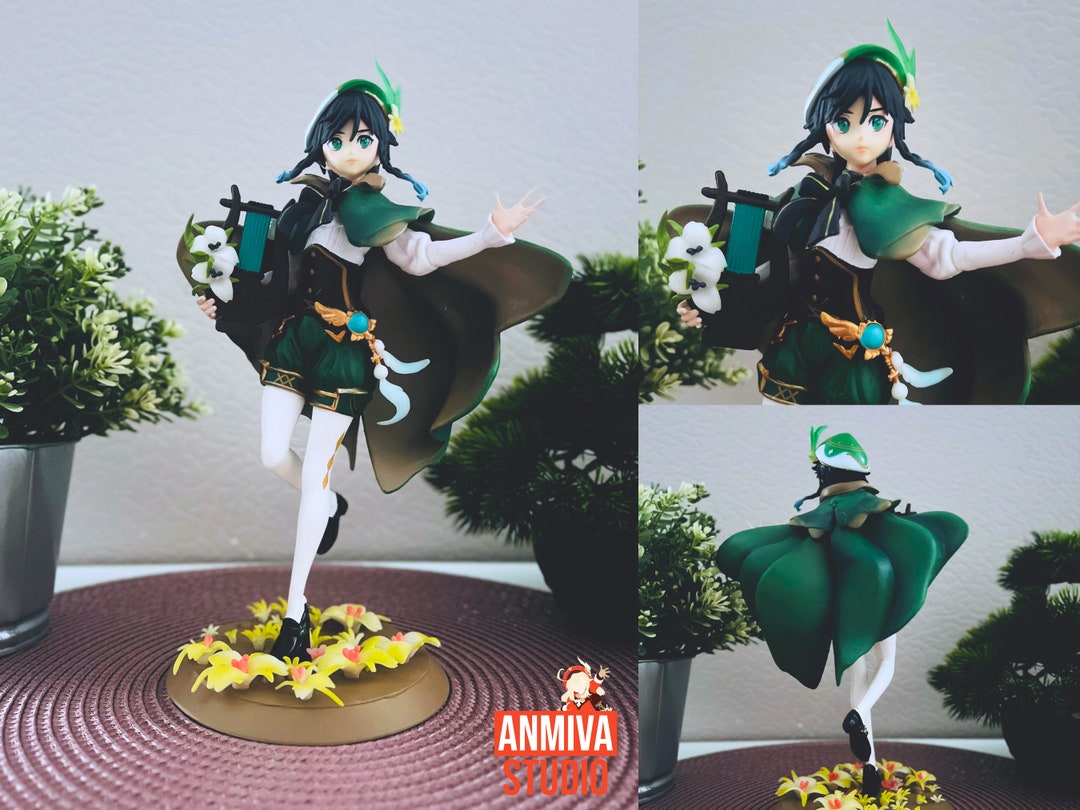 Venti Figure Genshin Impact Genshin Figure Anime Figure Action Figure ...