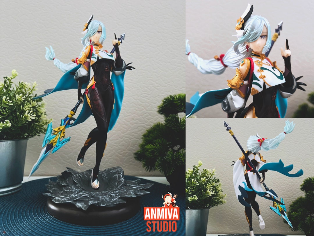 Shenhe Figure Genshin Impact Genshin Figure Anime Figure Action Figure Figurines Figure Genshin