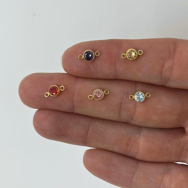 Diamond Charms Connectors - Etsy