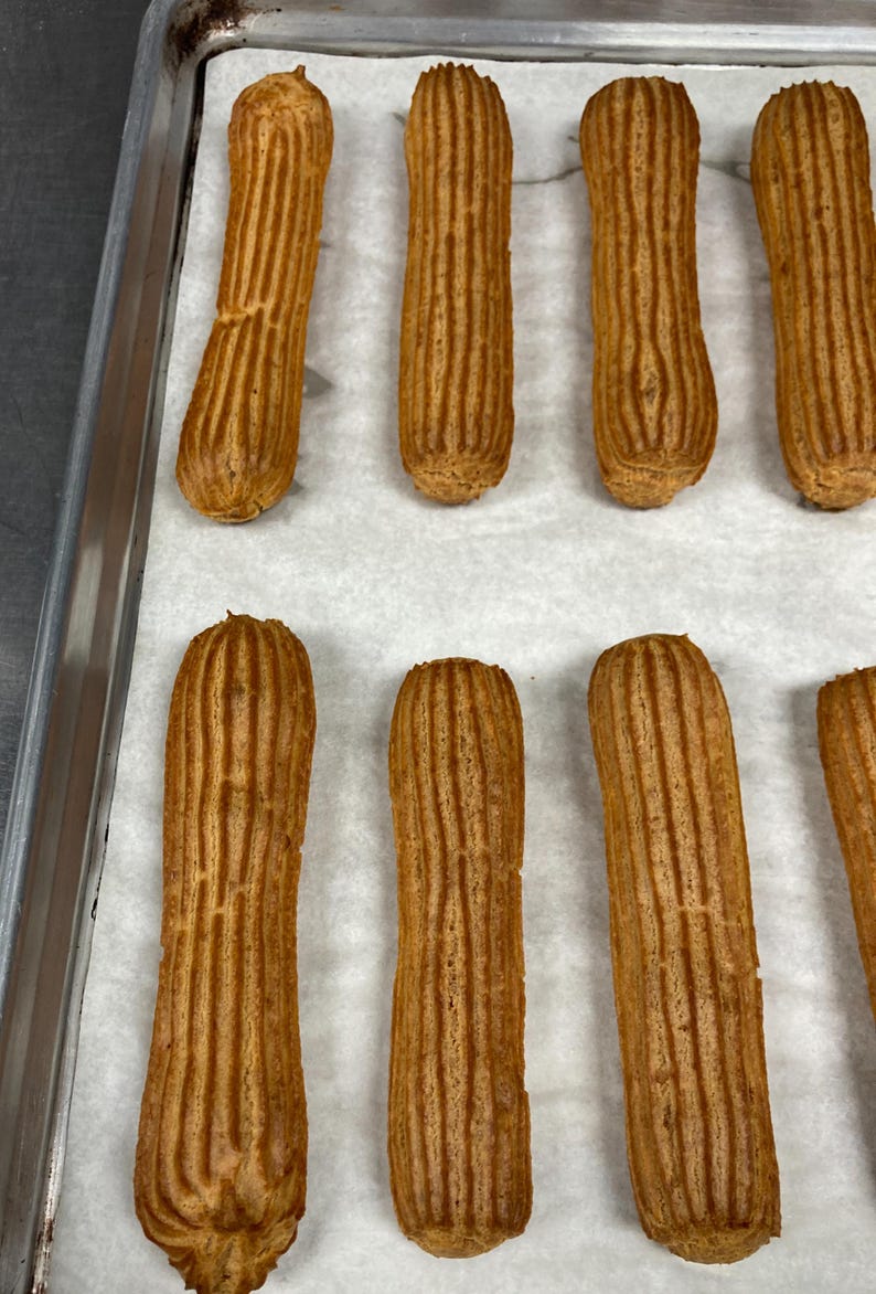 Choux Pastry Recipe: Cream Puffs & Eclairs (digital Download) - Etsy