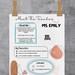 Editable and Printable Meet the Teacher Page, One Downloadable Sheet ...