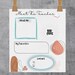 Editable and Printable Meet the Teacher Page, One Downloadable Sheet ...