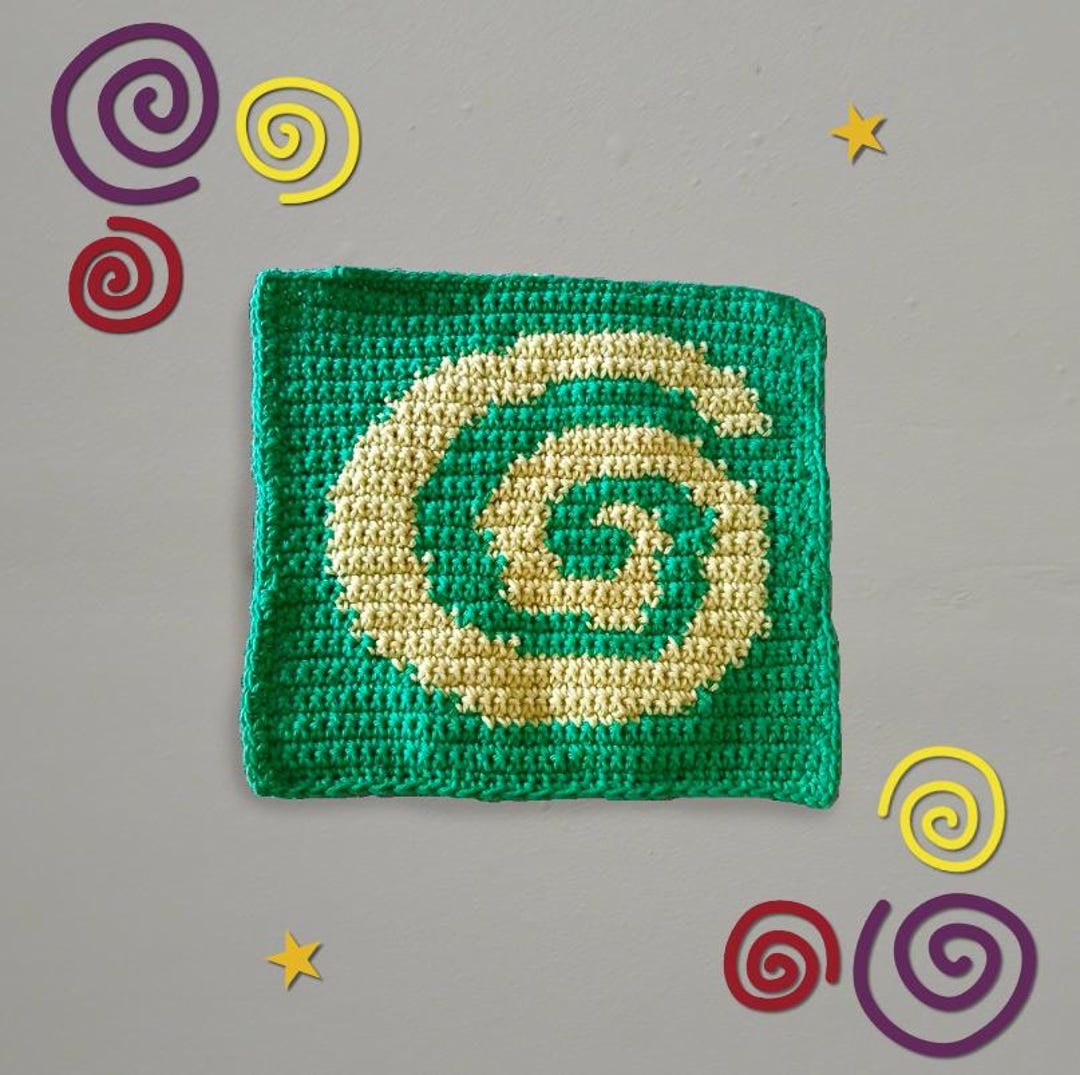 Swirl Tapestry Crochet Pattern - Etsy