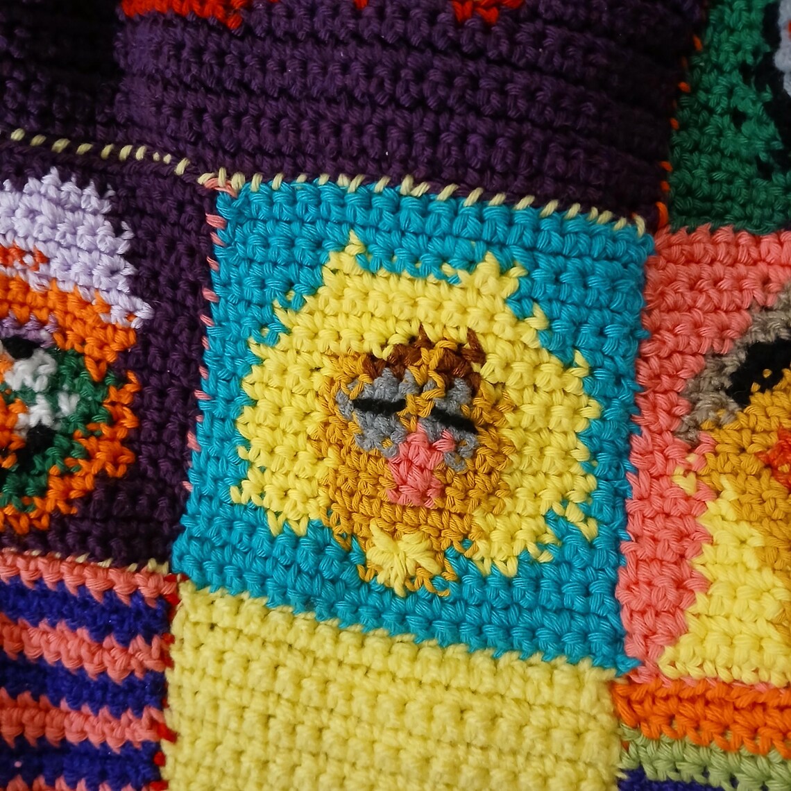 Dr Teeth & the Electric Mayhem Muppets Tapestry Crochet Grid Pattern - Etsy