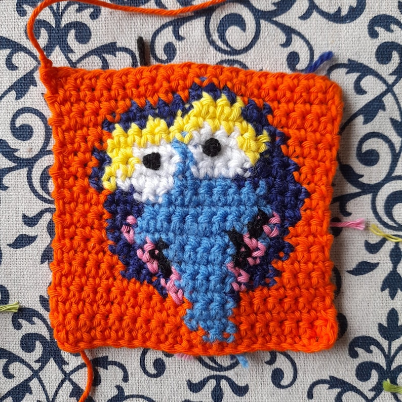 Gonzo Muppet Tapestry Crochet Pattern PDF - Etsy