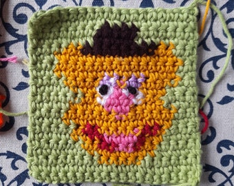Gonzo Muppet Tapestry Crochet Pattern PDF - Etsy