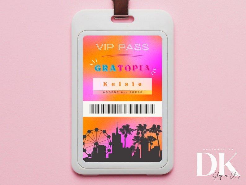 VIP / Backstage Pass | Birthday Party | Editable - Etsy