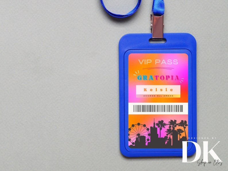 VIP / Backstage Pass | Birthday Party | Editable - Etsy
