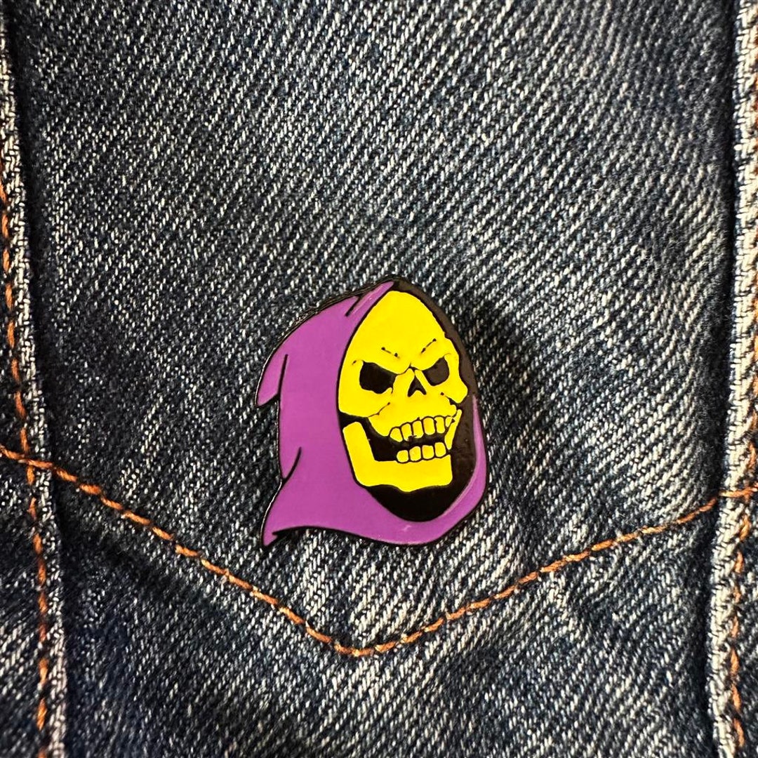 Skeletor Meme Laughing Pin Soft Enamel Meme Pin Cute Enamel Pin Set for ...