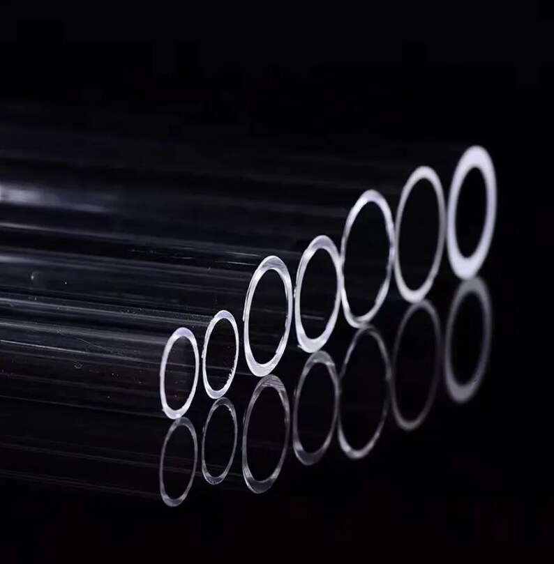 10 Pack - 4" Inch Borosilicate Pyrex Clear Glass Blowing Tube 12mm OD ...