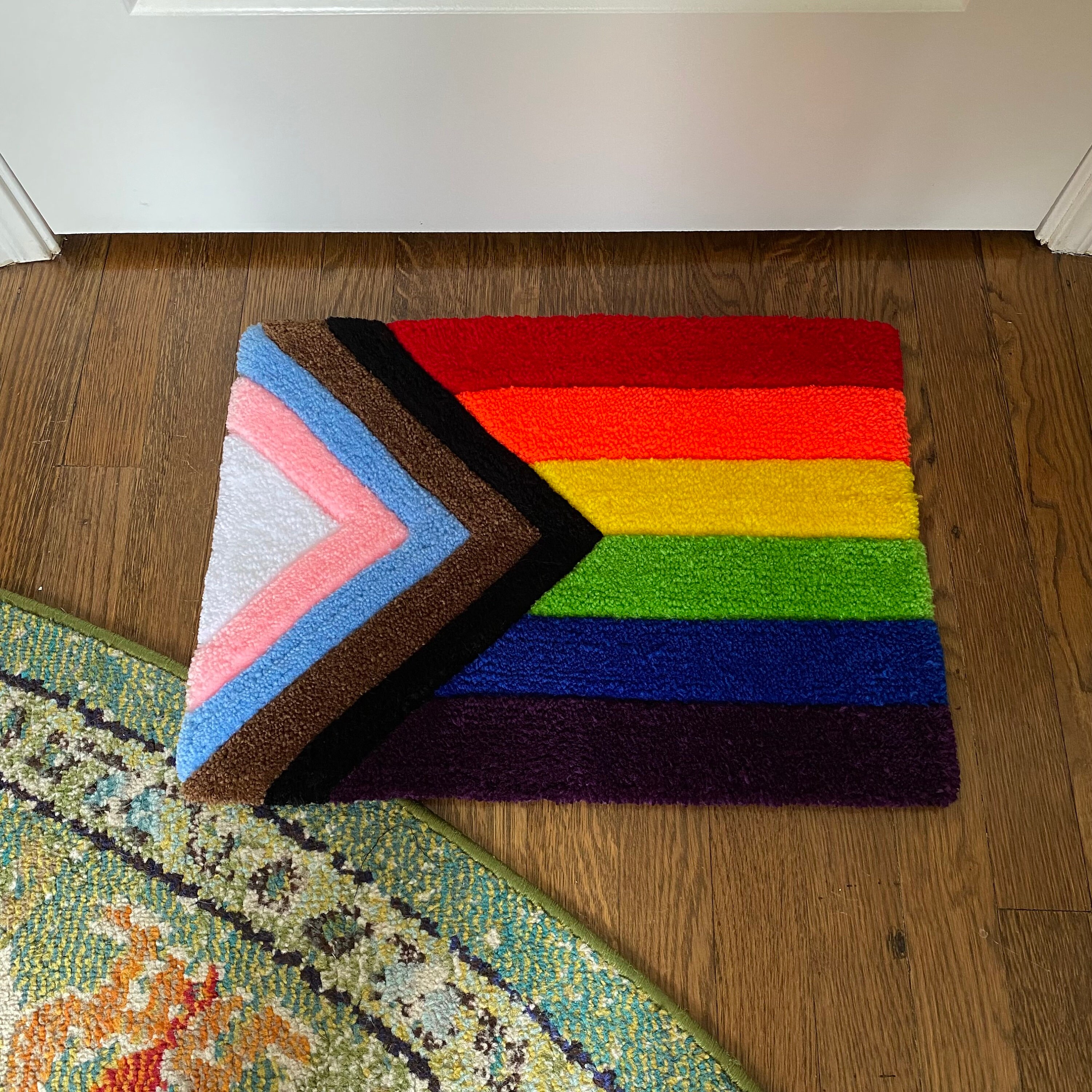 Pride Flag Rug - Etsy