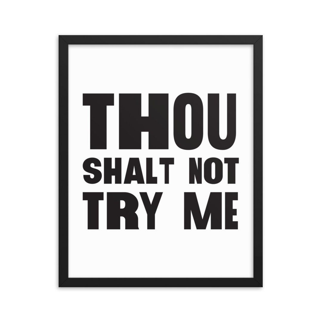 Funny Wall Art, Sassy Home Decor, Gift for Her Him, Sarcastic Sayings ...