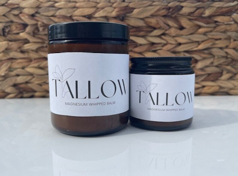 Magnesium Whipped Tallow Balm - Etsy