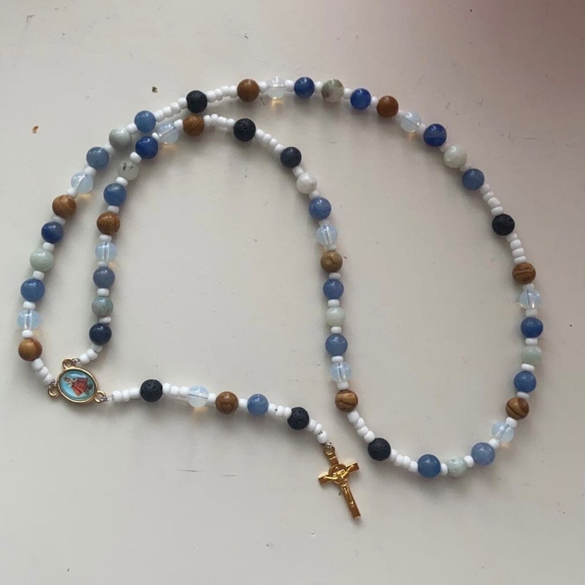 Custom, Hand-beaded Rosary - Etsy