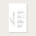 Reception Dinner Menu Editable Wedding Template Modern Script Design - Etsy