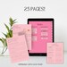 2024 Pink Floral Planner 2024 Digital Planner 2024 Daily, Weekly ...