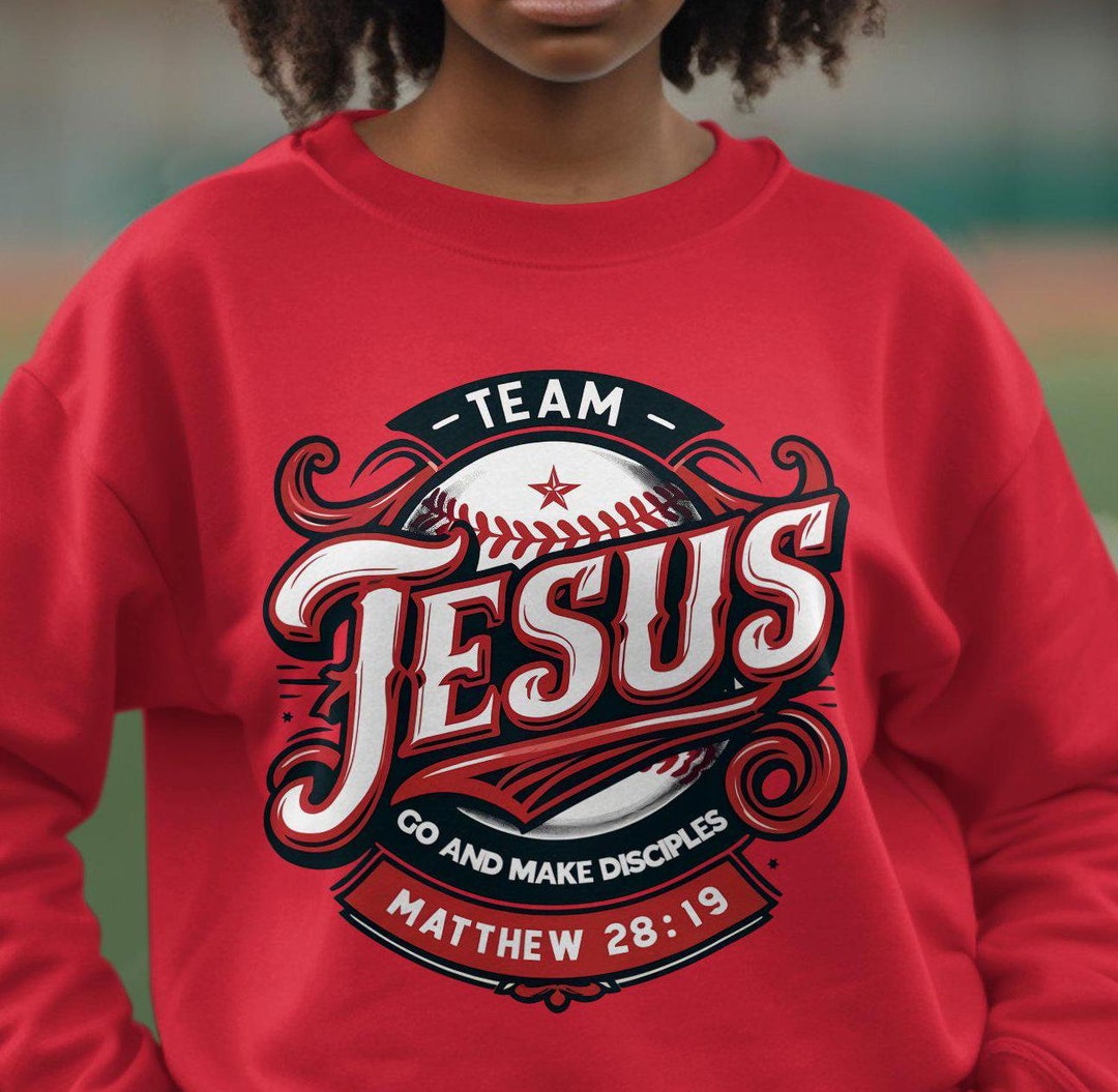 Team Jesus Graphic T-shirt, Christian Go and Make Disciples Shirt ...