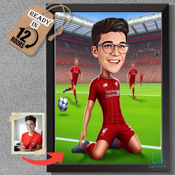 Liverpool Fc Cartoon - Etsy