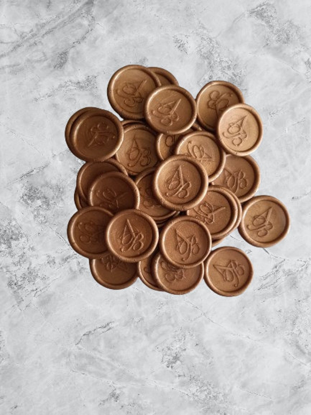 Custom Wax Seals, Personalized Wax Seals Stickers, Monogram Wax Seal ...