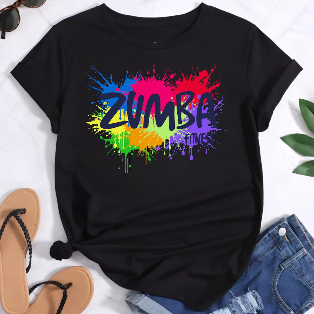 Zumba is My Therapy T-shirt, Zumba Team, Sports T-shirts, Custom Shirt ...