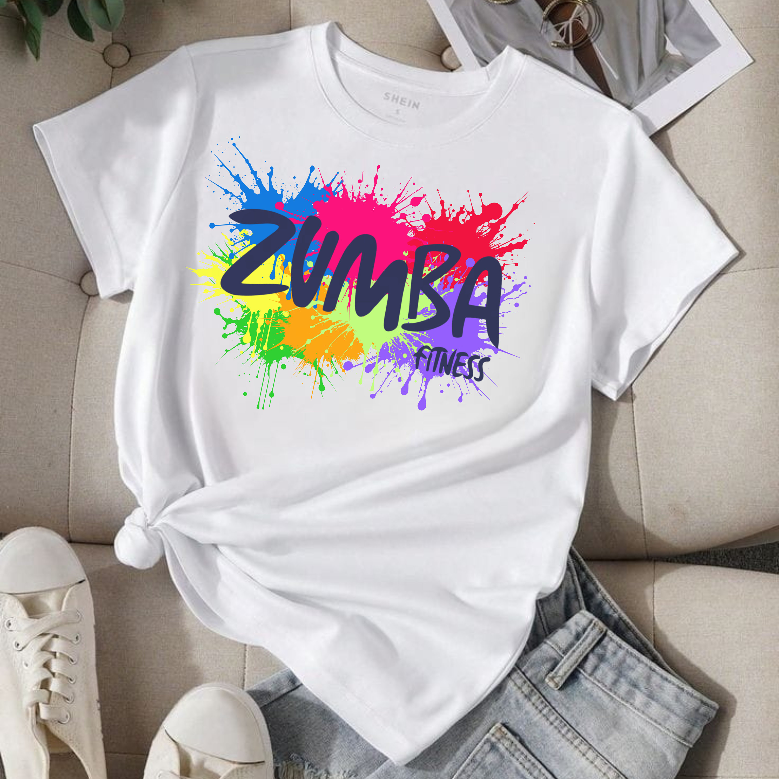 Zumba is My Therapy T-shirt, Zumba Team, Sports T-shirts, Custom Shirt ...