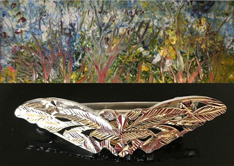 Butterfly Hair Barrette, Butterfly Hair Clip, Butterfly Hair Jewelry ...