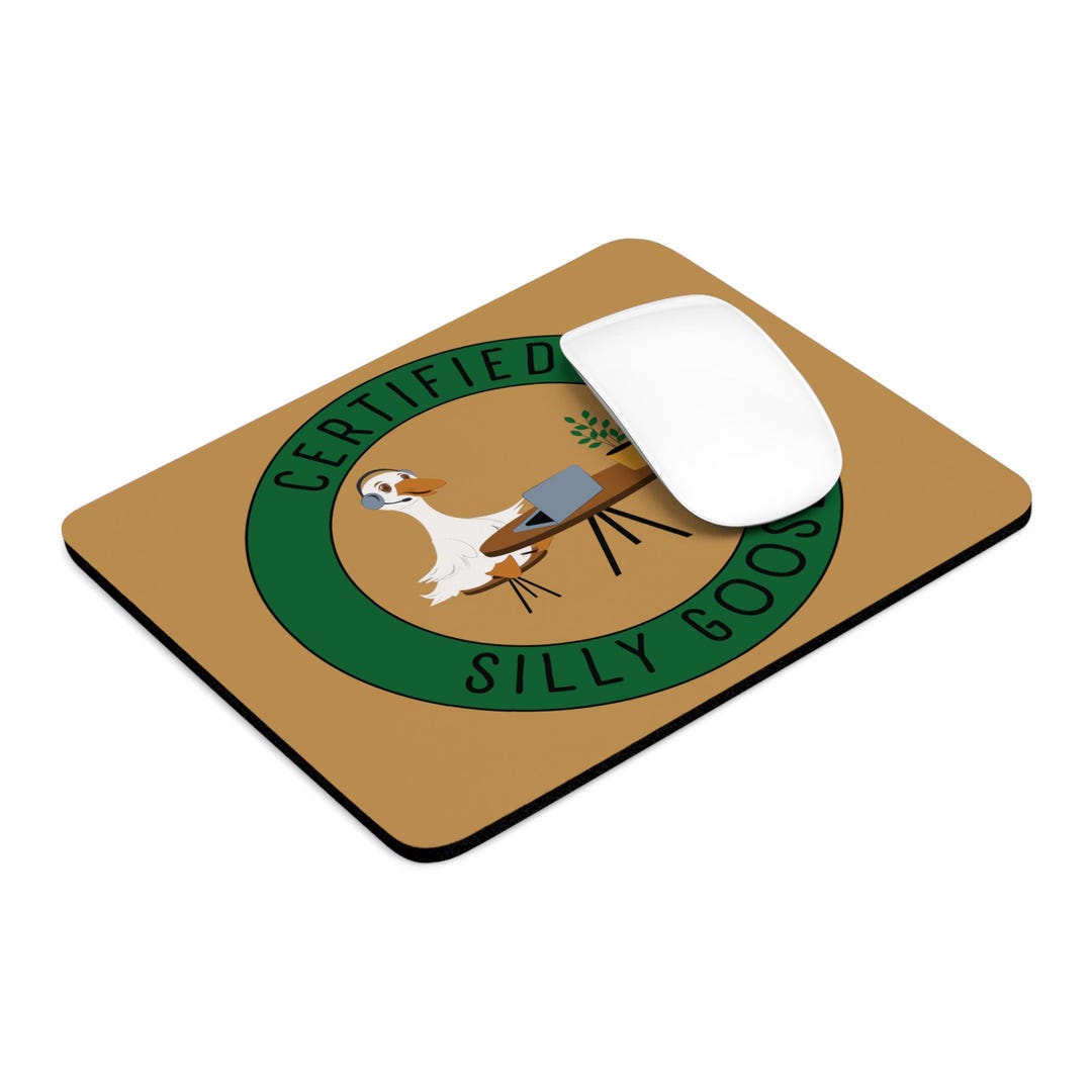 Silly Goose Mouse Pad | Silly Goose Pad | Funny Gift | Funny Goose ...