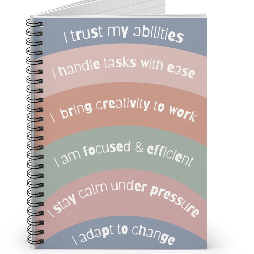 Daily Affirmations Journal | Dream Journal | Manifestation Notebook ...