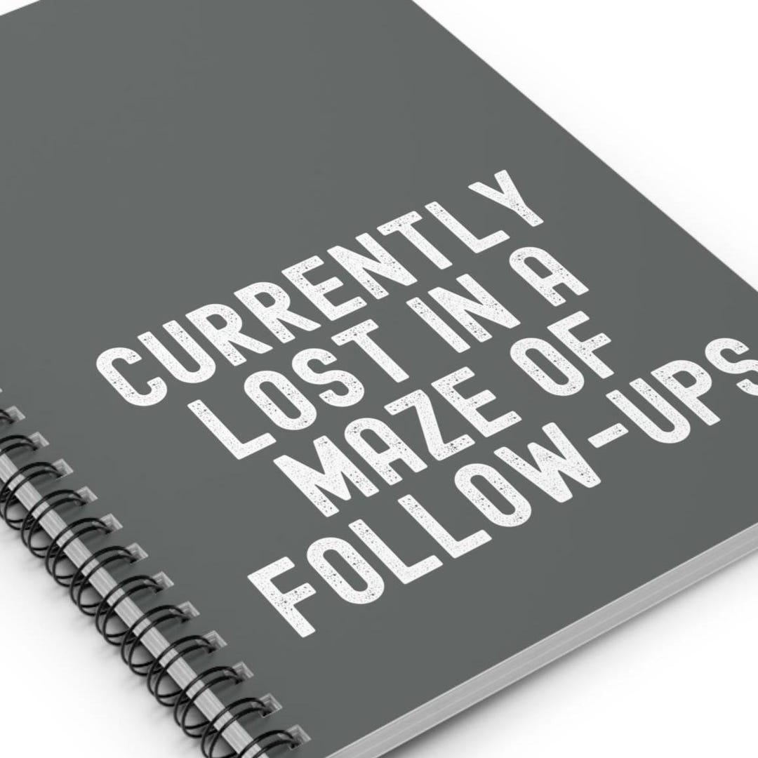 Funny Office Gag Gift - Sarcastic Work Notebook - Gifts for Coworkers ...