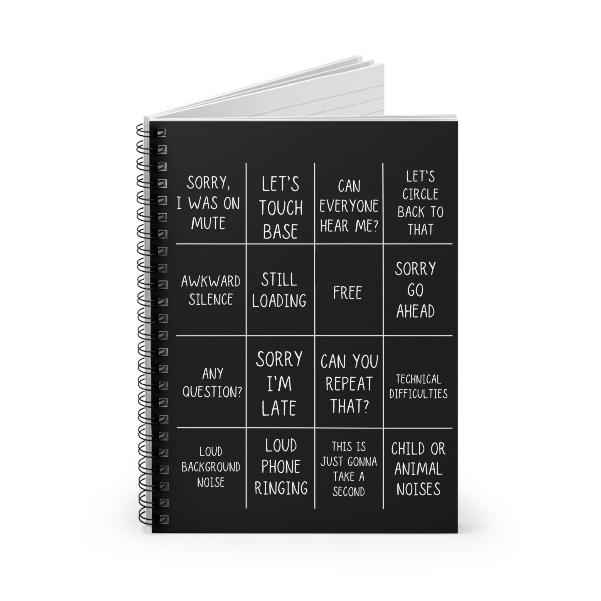 Conference Call Bingo Notebook Desk Accessories Funny Office Desk ...