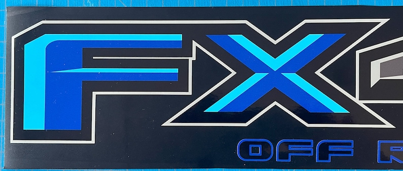 Set of 2: 2018 2019 2020 2021 2022 2023 FX4 off Road Truck Bed Decals ...