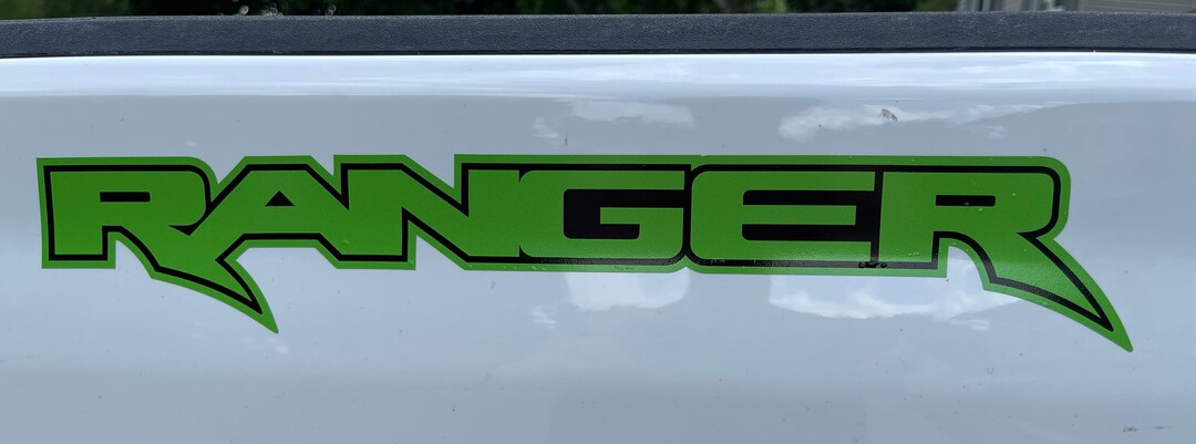 Set of 2: RANGER Raptor Truck Bed Decals Stickers Ford GREEN 002 - Etsy