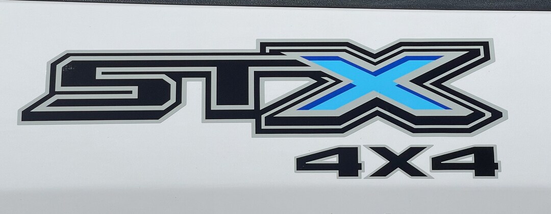 Set of 2: STX 4X4 off Road Truck Bed Decals Stickers Ford F150 BLUE - Etsy