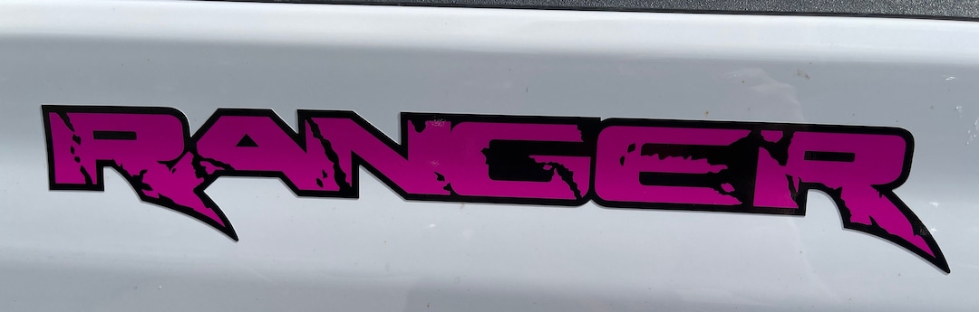 Set of 2: RANGER Raptor Truck Bed Decals Stickers Ford HOT PINK 001 - Etsy