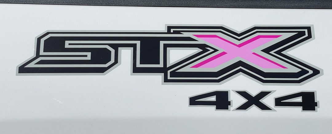 Set of 2: STX 4X4 off Road Truck Bed Decals Stickers Ford F150 PINK - Etsy
