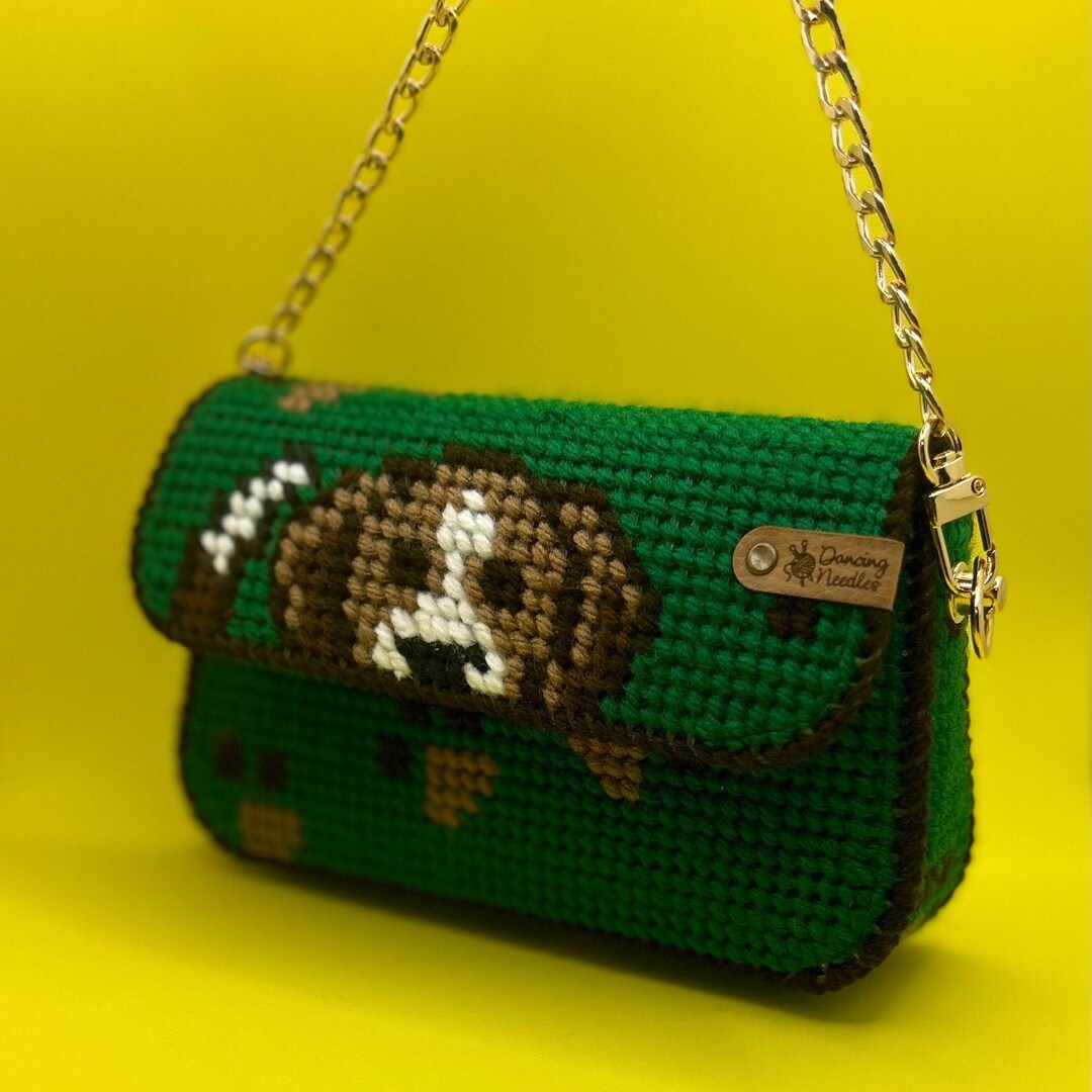 Crossbody Puppy Love Purse - Beagle Dog - Plastic Canvas - Etsy