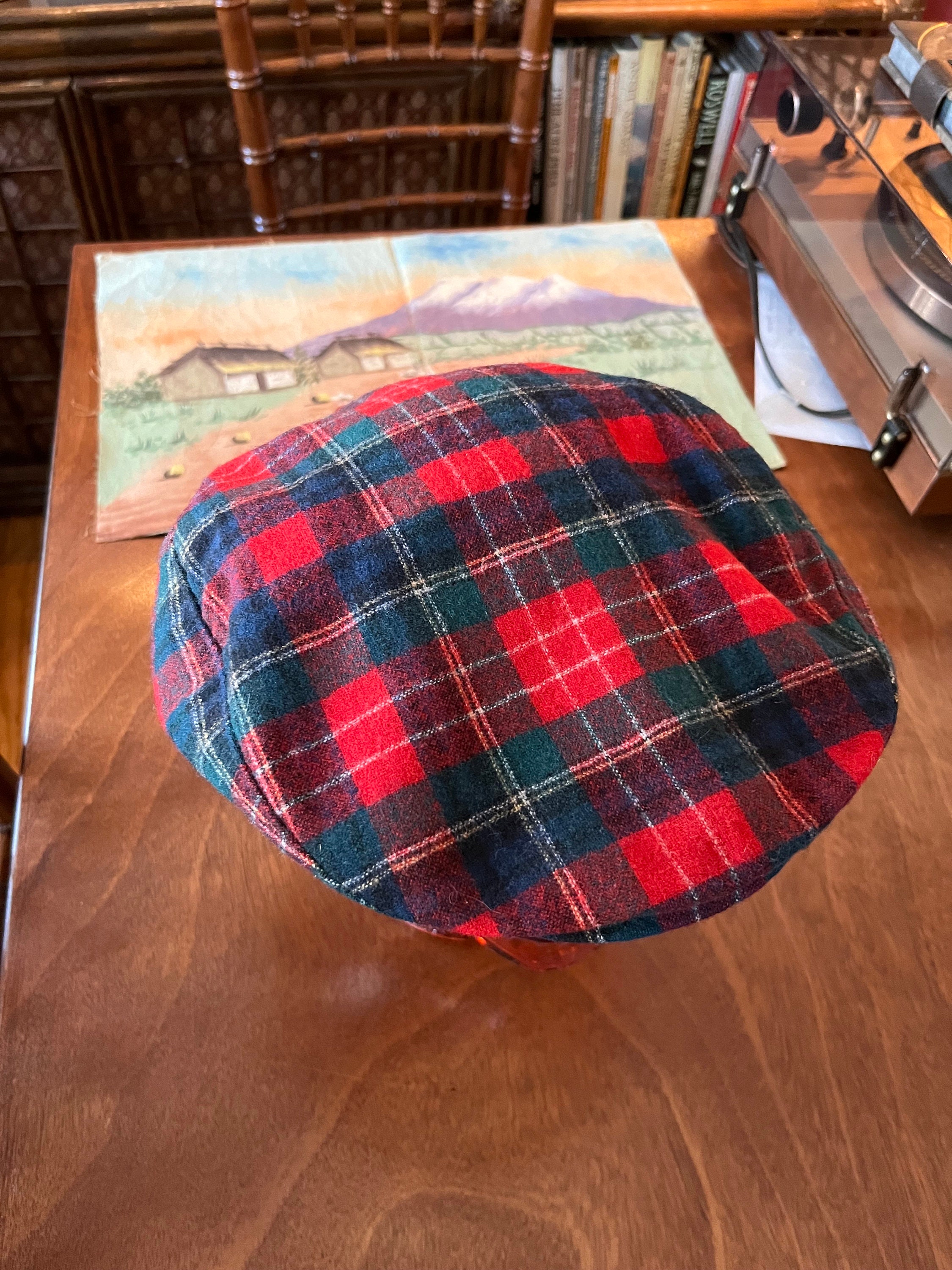 Vintage Pendleton Wool Newsboy Driver Cap Size Large - Etsy