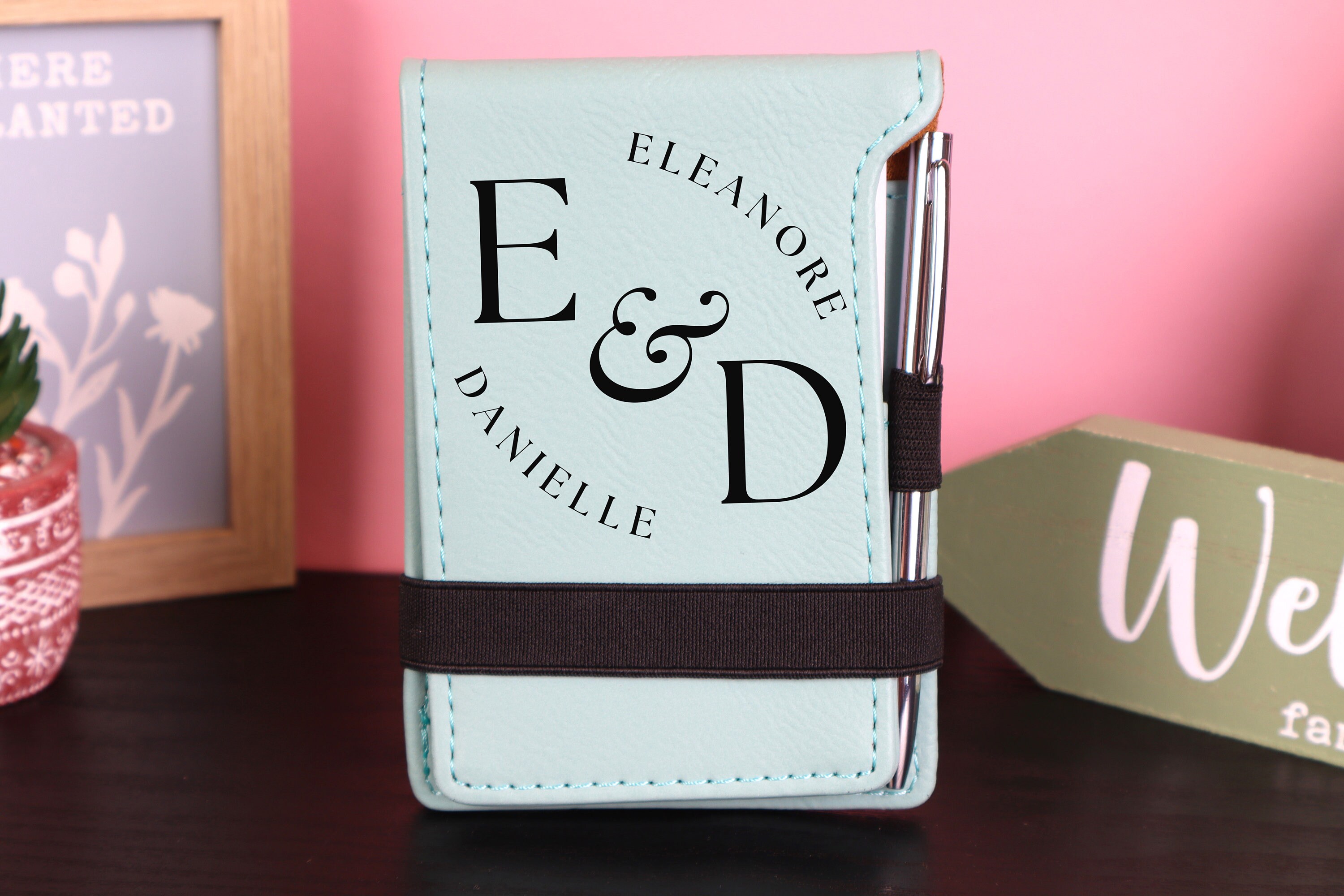 Custom Notebook, Small Notepad Personalized, Engraved Notepad, Pocket ...