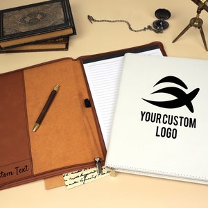 Personalized Leather Portfolio, Custom Portfolio, Leather Portfolio ...