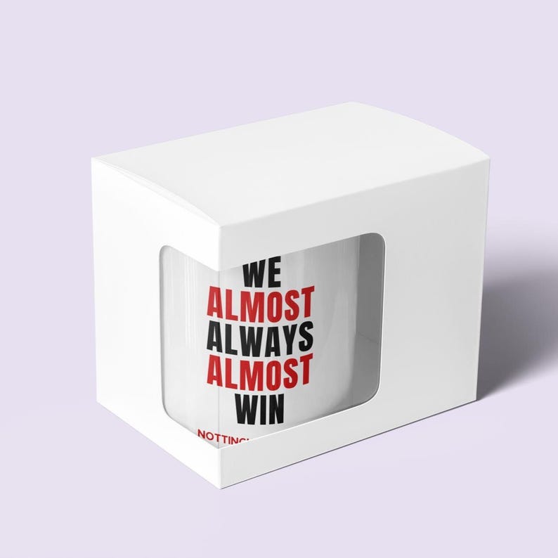 Nottingham Forest Fan Mug | Tricky Trees Coffee Cup | Personalised ...