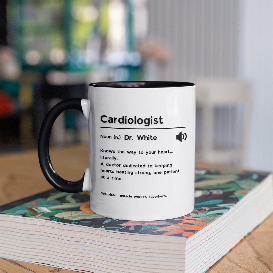 Cardiologist Personalised Definition Mug for Doctor, Gift for ...