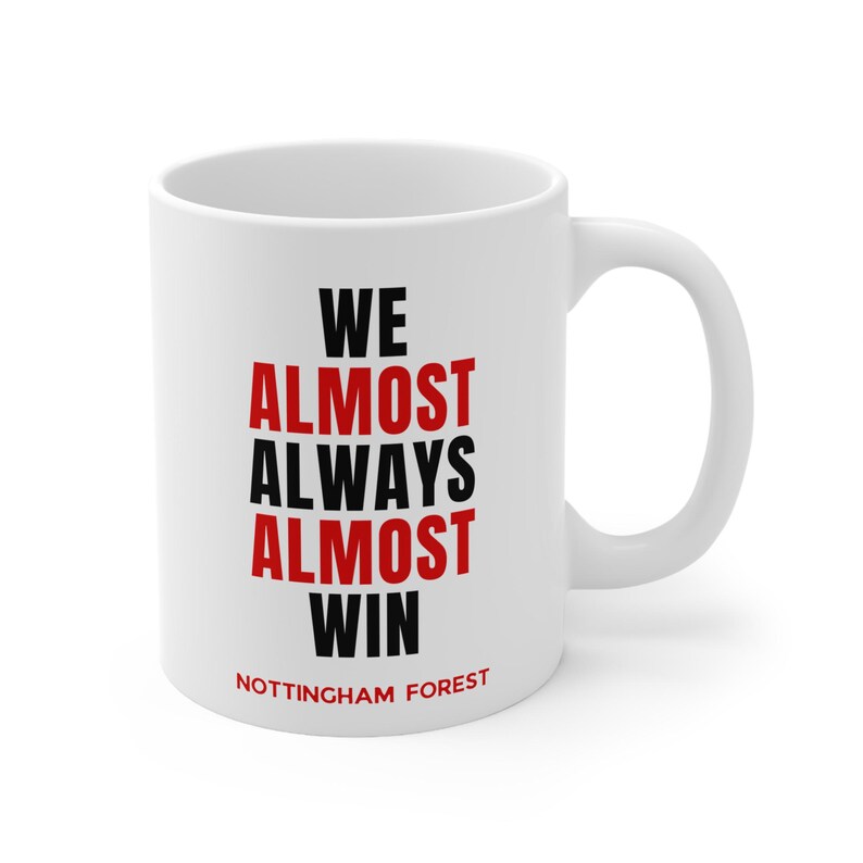 Nottingham Forest Fan Mug | Tricky Trees Coffee Cup | Personalised ...