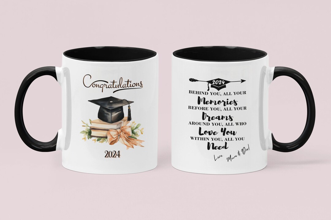 Personalised Graduation Mug, Celebration Mug, Graduation Greeting Mug ...