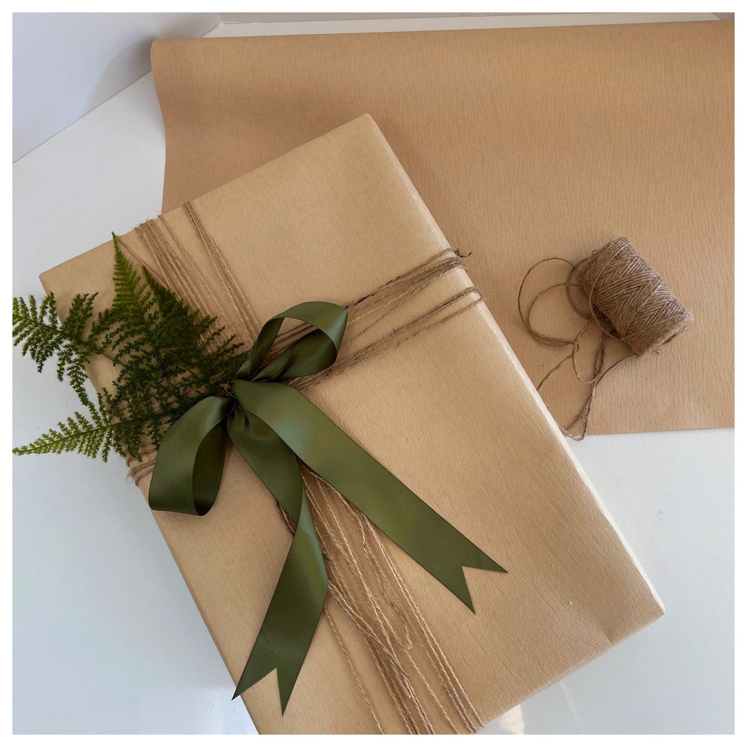 Luxury Natural Gift Wrap Kit - Etsy