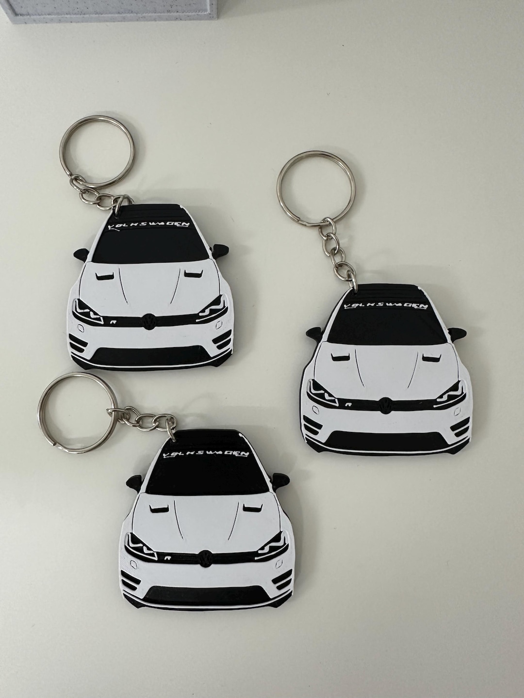 Keychain Volkswagen Golf 7R - Etsy Australia