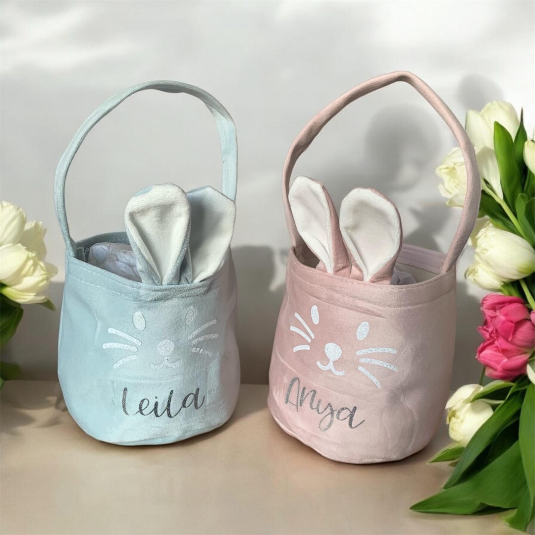Personalised Easter Basket, Easter Bag, Easter Gifts, Easter ...
